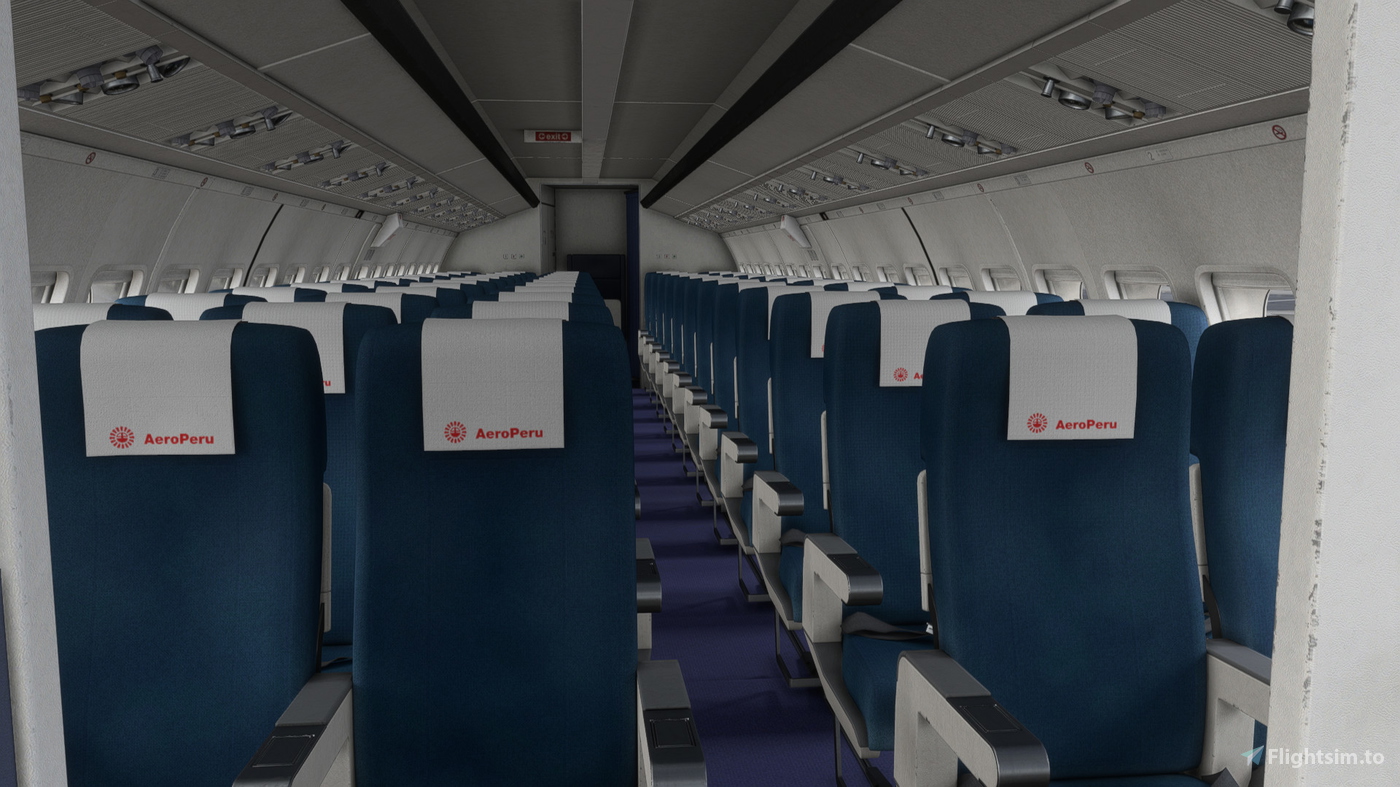 justflight-aircraft-f28-1000-AeroPeru for Microsoft Flight Simulator | MSFS