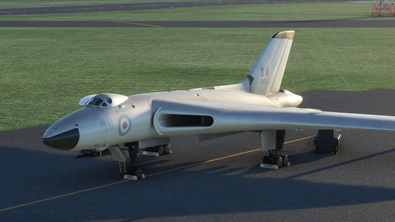 Avro Vulcan Liveries for Microsoft Flight Simulator | MSFS
