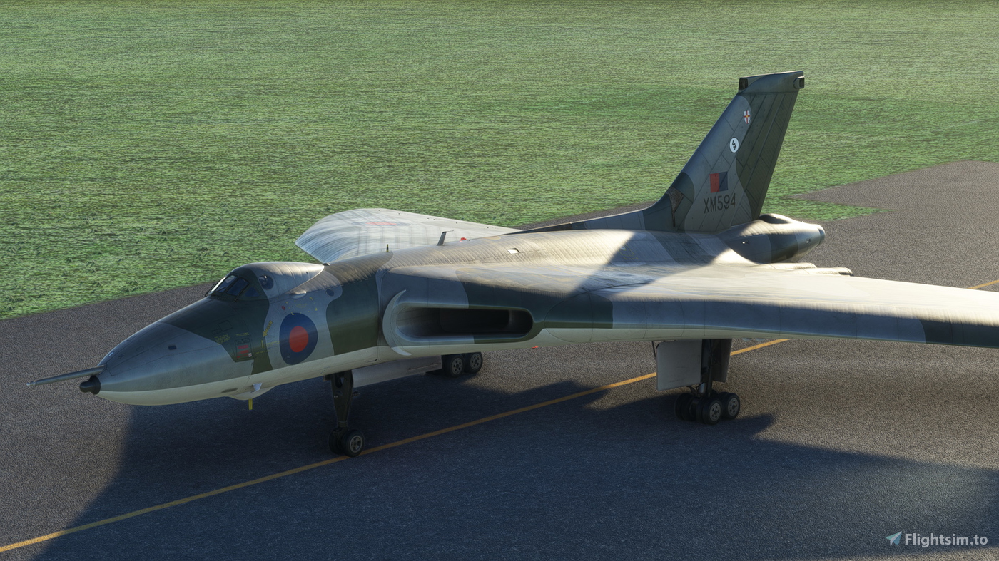 JustFlight Avro Vulcan B Mk.2 - RAF 44 Squadron XM594 (8K Textures) for Microsoft Flight ...