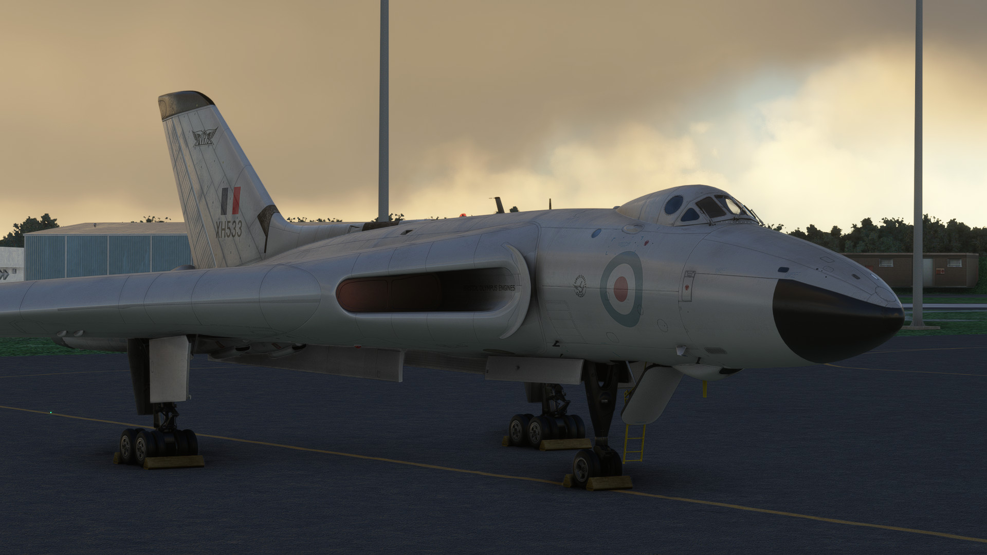 JustFlight Avro Vulcan B Mk.2 - The First Vulcan B.2 XH533 (8K Textures ...