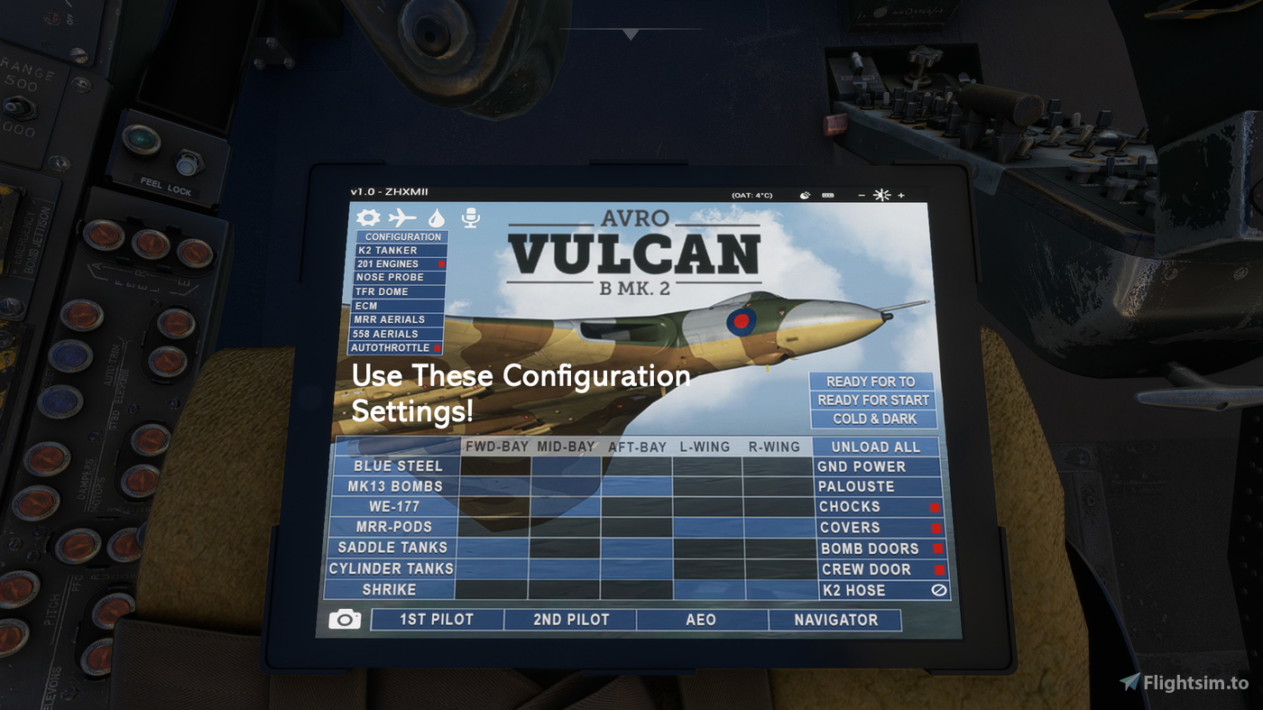 JustFlight Avro Vulcan B Mk.2 - The First Vulcan B.2 XH533 (8K Textures ...