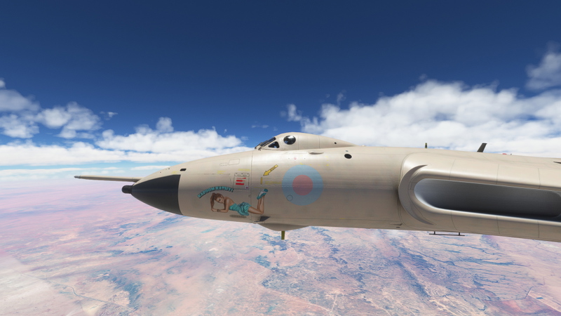 Avro Vulcan Liveries for Microsoft Flight Simulator | MSFS