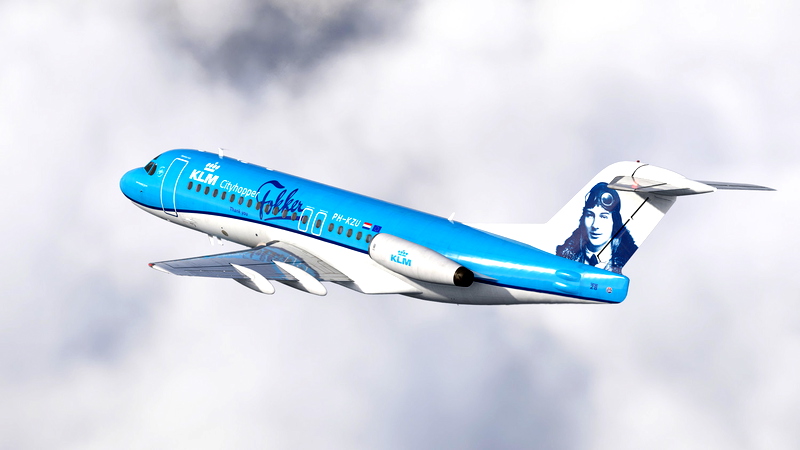 Fokker F28 Professional Liveries for Microsoft Flight Simulator | MSFS