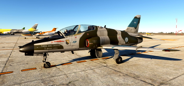 JustFlight Hawk RA-001 Livery for Microsoft Flight Simulator | MSFS