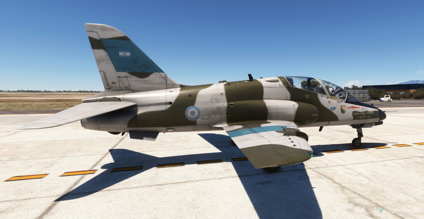 JustFlight Hawk C-321 Livery pour Microsoft Flight Simulator | MSFS