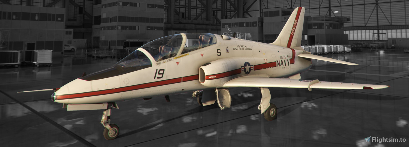 JustFlight Hawk N19TS Livery for Microsoft Flight Simulator | MSFS