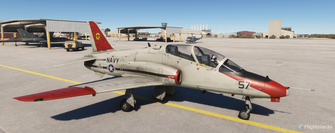JustFlight Hawk N57WF Livery for Microsoft Flight Simulator | MSFS