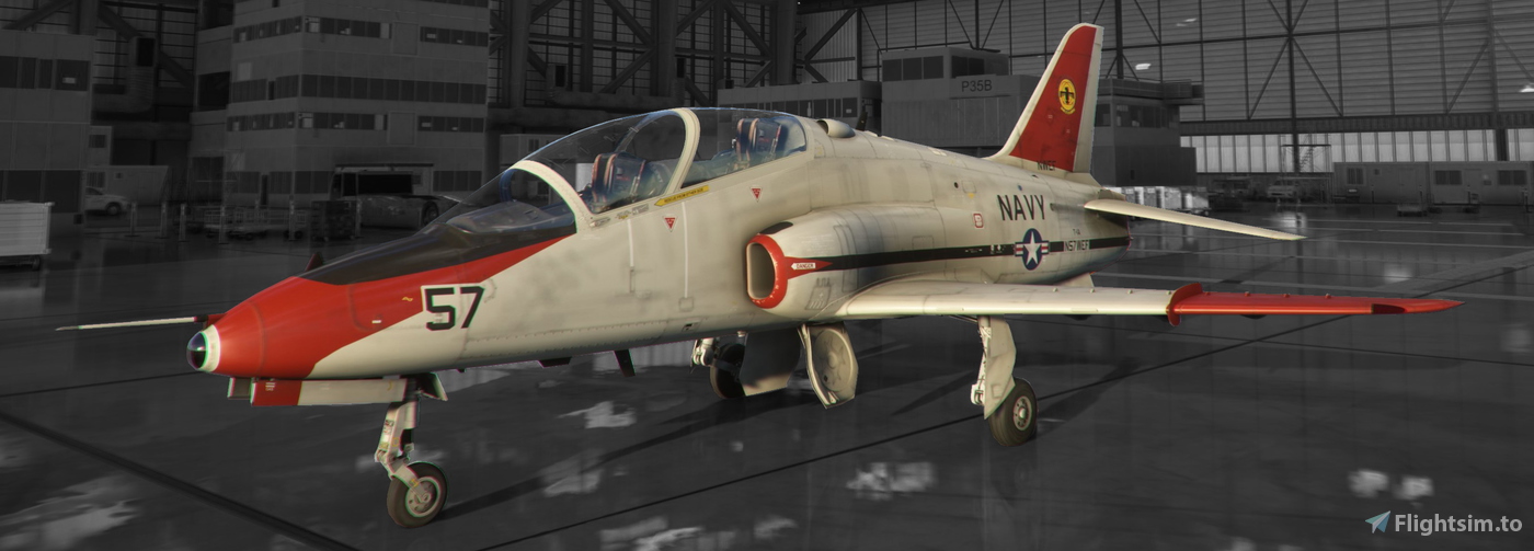 JustFlight Hawk N57WF Livery for Microsoft Flight Simulator | MSFS
