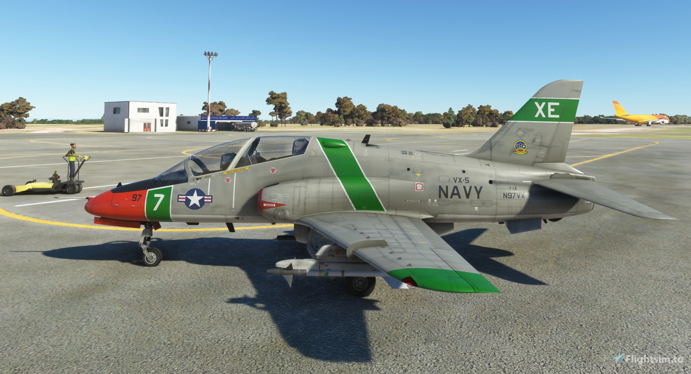 JustFlight Hawk N97VX Livery for Microsoft Flight Simulator | MSFS