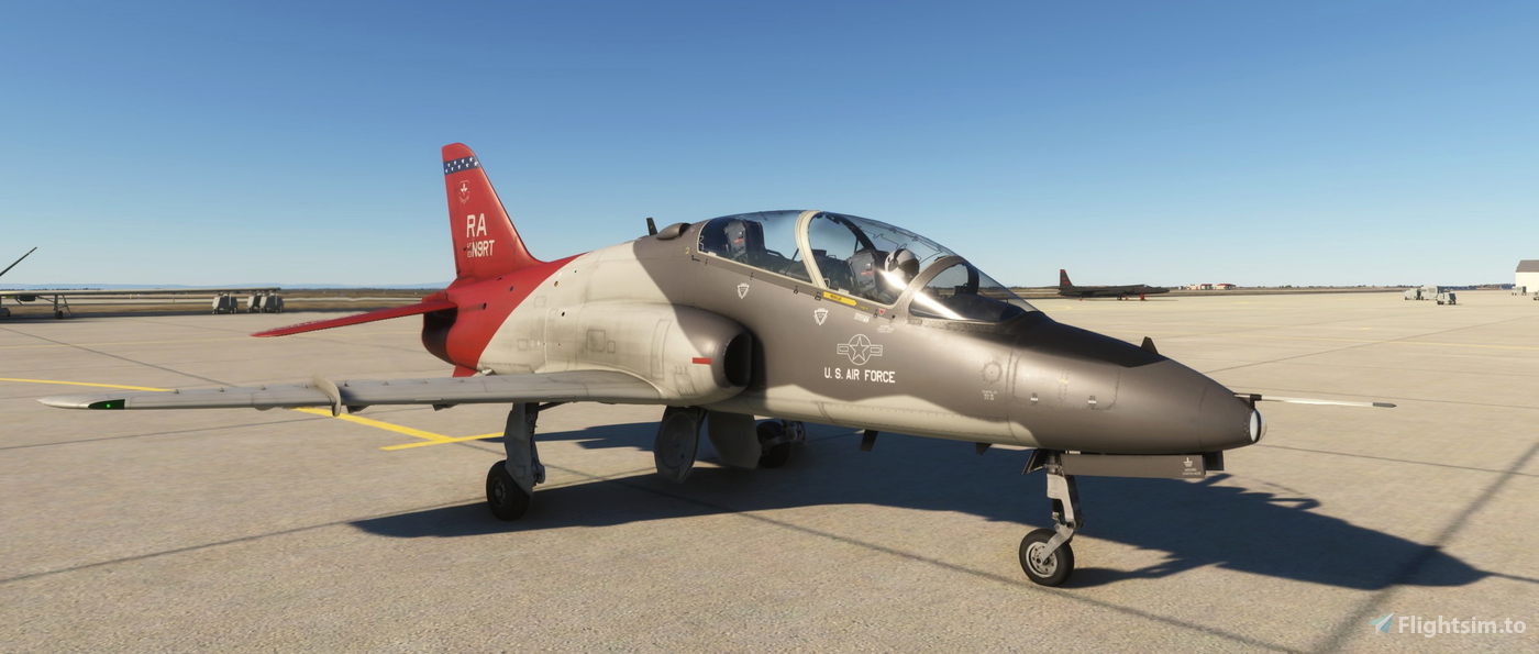 JustFlight Hawk N9RT Livery for Microsoft Flight Simulator | MSFS