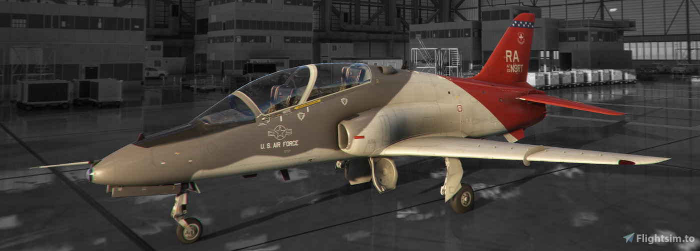 JustFlight Hawk N9RT Livery for Microsoft Flight Simulator | MSFS
