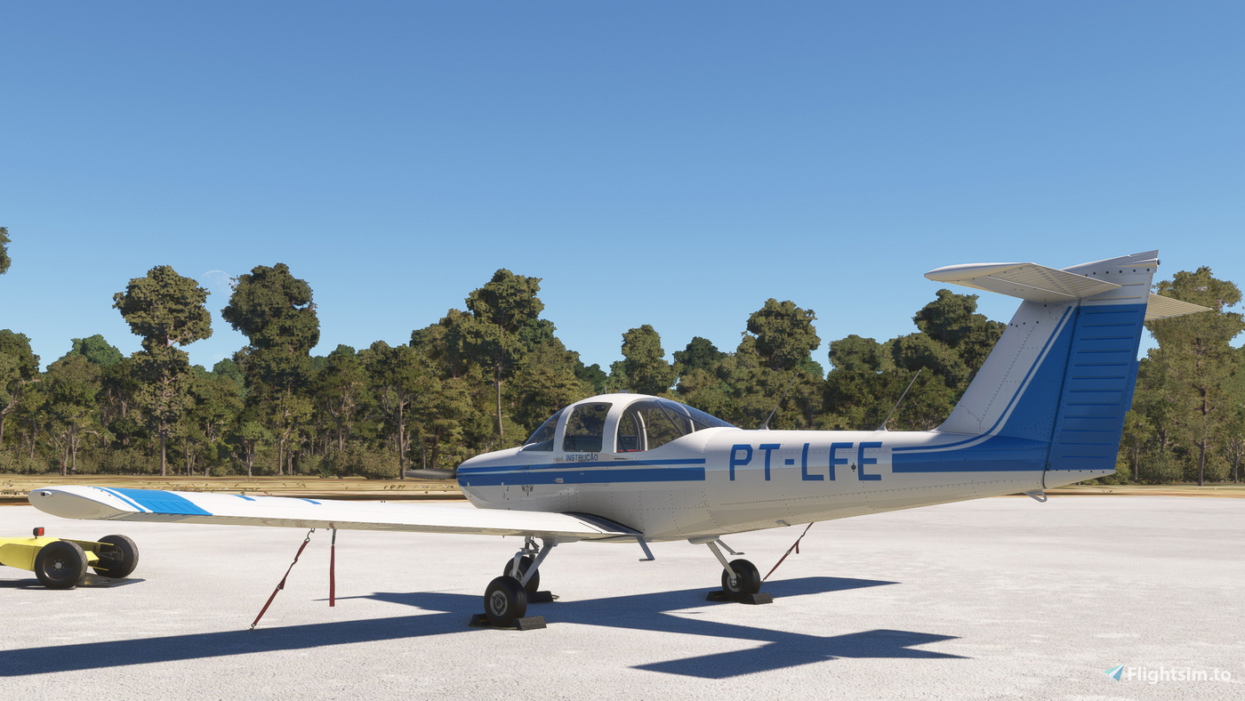JustFlight PA-38 Tomahawk - PT-LFE (Aeroclube SJC) for Microsoft Flight ...