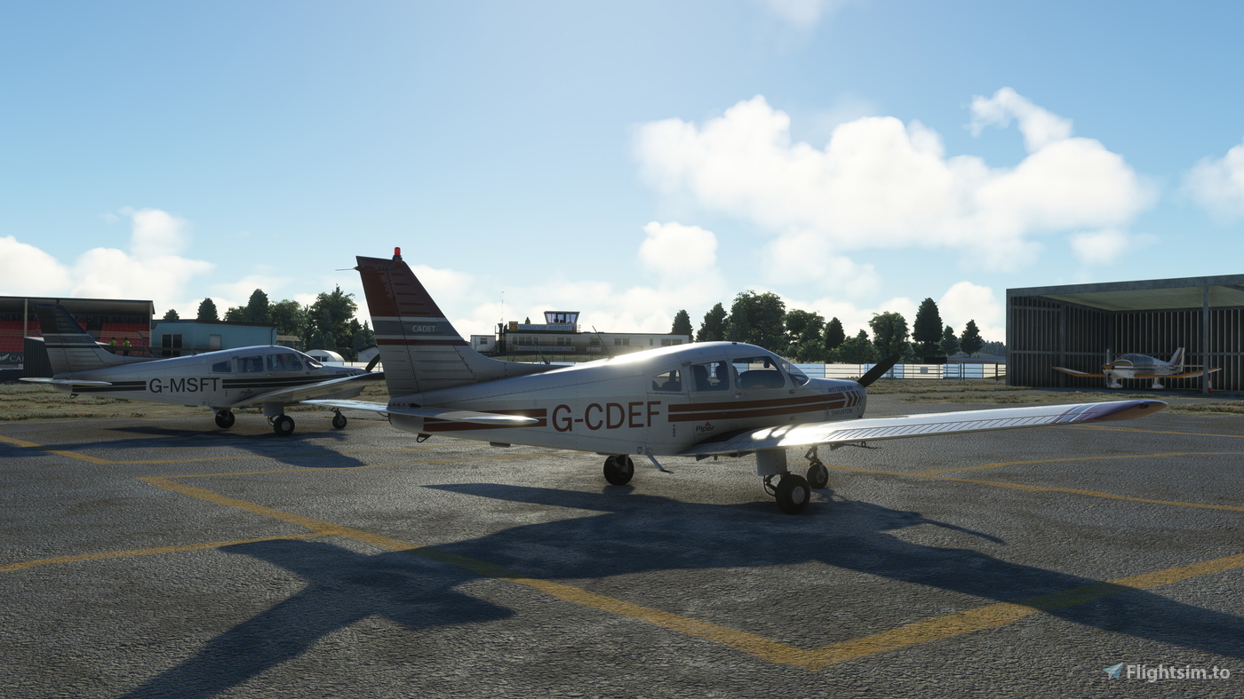 JustFlight PA28 Warior II - G-CDEF Original for Microsoft Flight ...