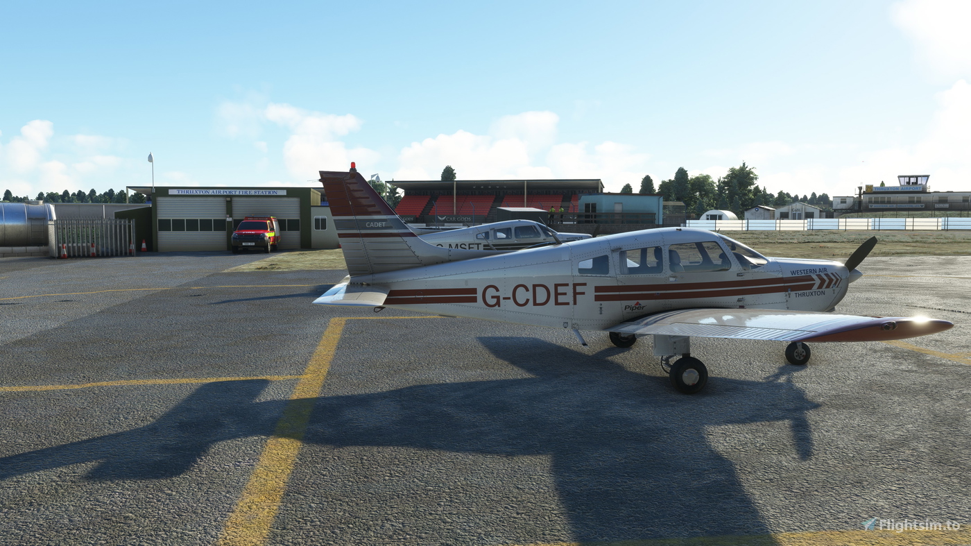 JustFlight PA28 Warior II - G-CDEF Original for Microsoft Flight ...