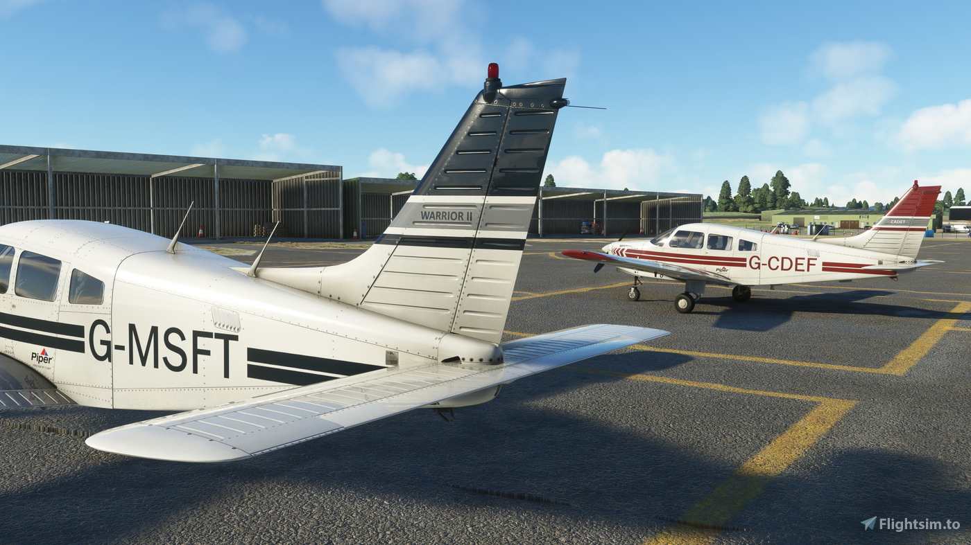 JustFlight PA28 Warior II - G-CDEF Original for Microsoft Flight ...
