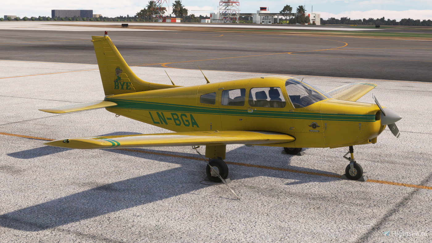 JustFlight PA28 Warior II | LN-BGA (Flyklubben Øst) for Microsoft ...