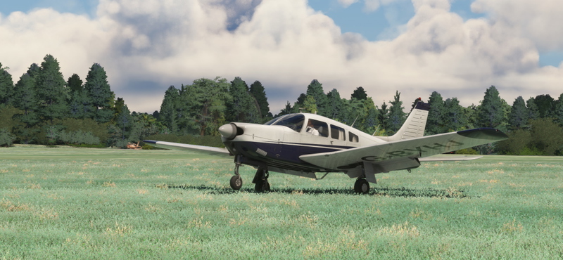 JustFlight Piper Arrow III G-BYHJ for Microsoft Flight Simulator | MSFS