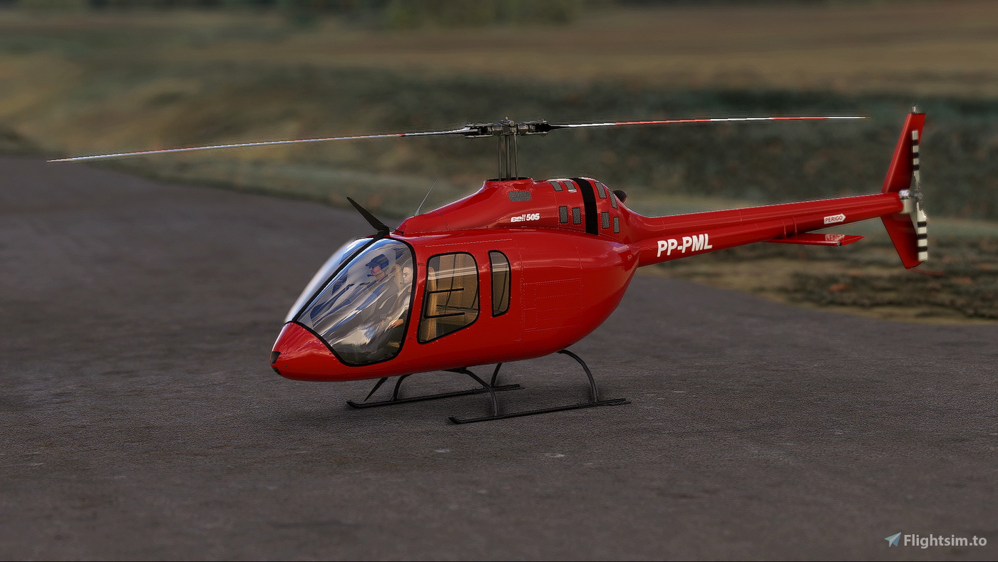 JXT Simulation - Bell 505 - PP-PML for Microsoft Flight Simulator | MSFS
