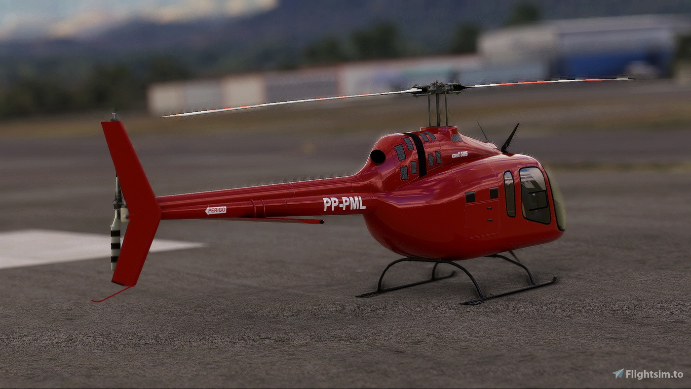 JXT Simulation - Bell 505 - PP-PML for Microsoft Flight Simulator | MSFS