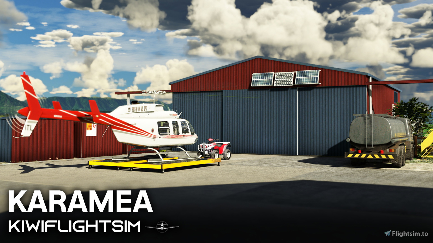 Karamea Airport (NZKM) , New Zealand | KiwiFlightSim for Microsoft ...
