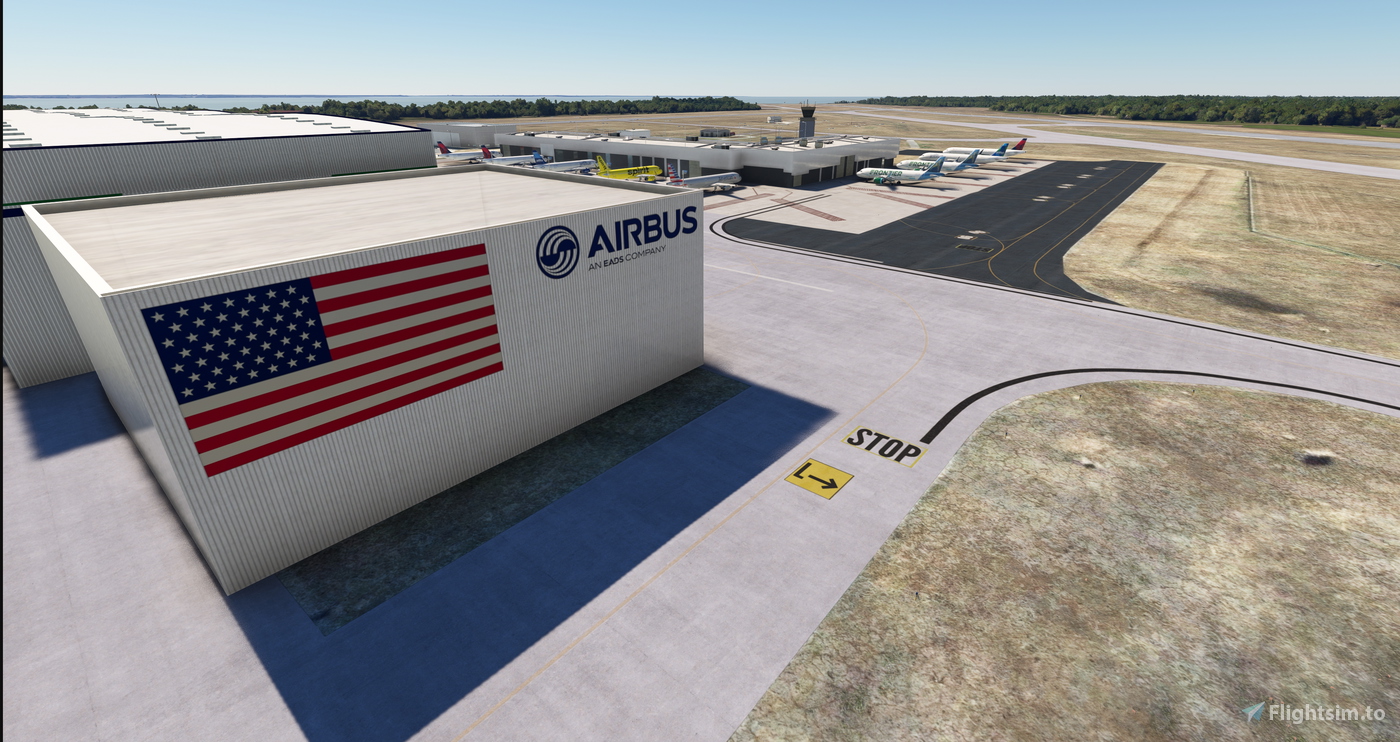 KBFM -Mobile International Airport for Microsoft Flight Simulator | MSFS