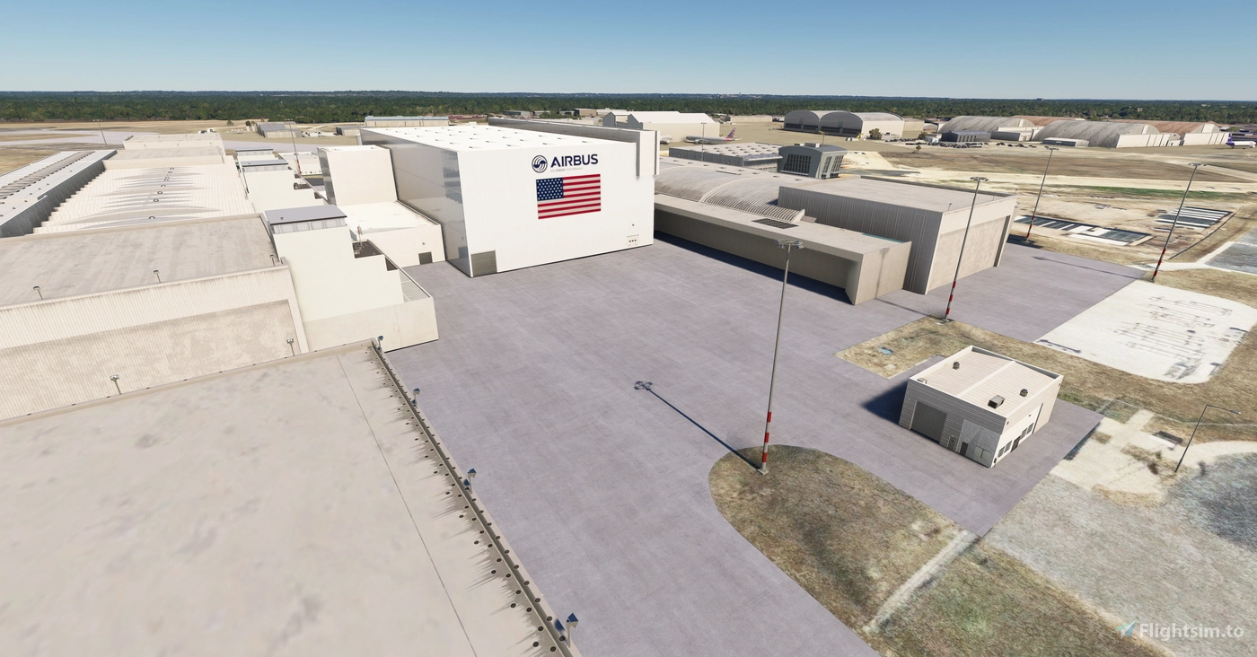 KBFM -Mobile International Airport for Microsoft Flight Simulator | MSFS