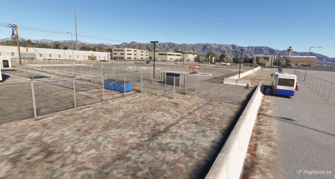KBUR Helicopter Services for Microsoft Flight Simulator | MSFS