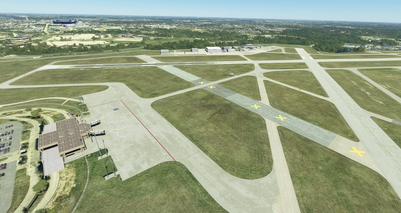 KCLL - Easterwood Airport, College Station, TX for Microsoft Flight ...