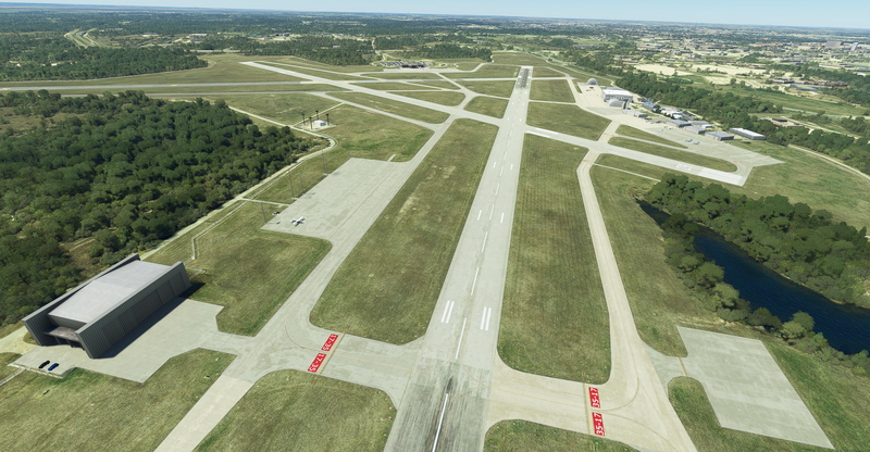 KCLL - Easterwood Airport, College Station, TX for Microsoft Flight ...