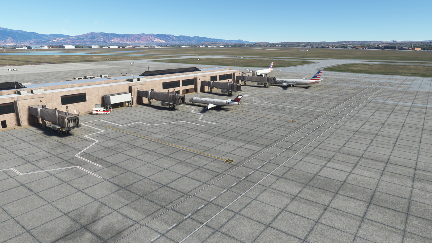 KCOS FSLTL Static Aircraft para Microsoft Flight Simulator | MSFS