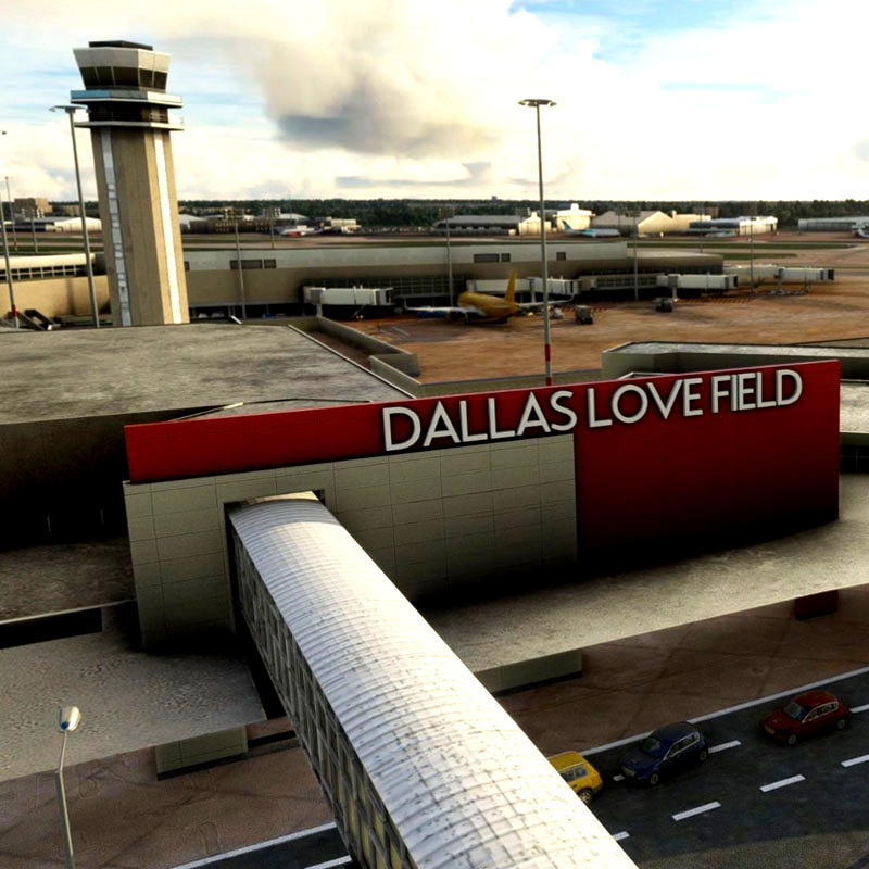 FeelThere Inc. - KDAL - Dallas Love Field Airport for Microsoft Flight ...