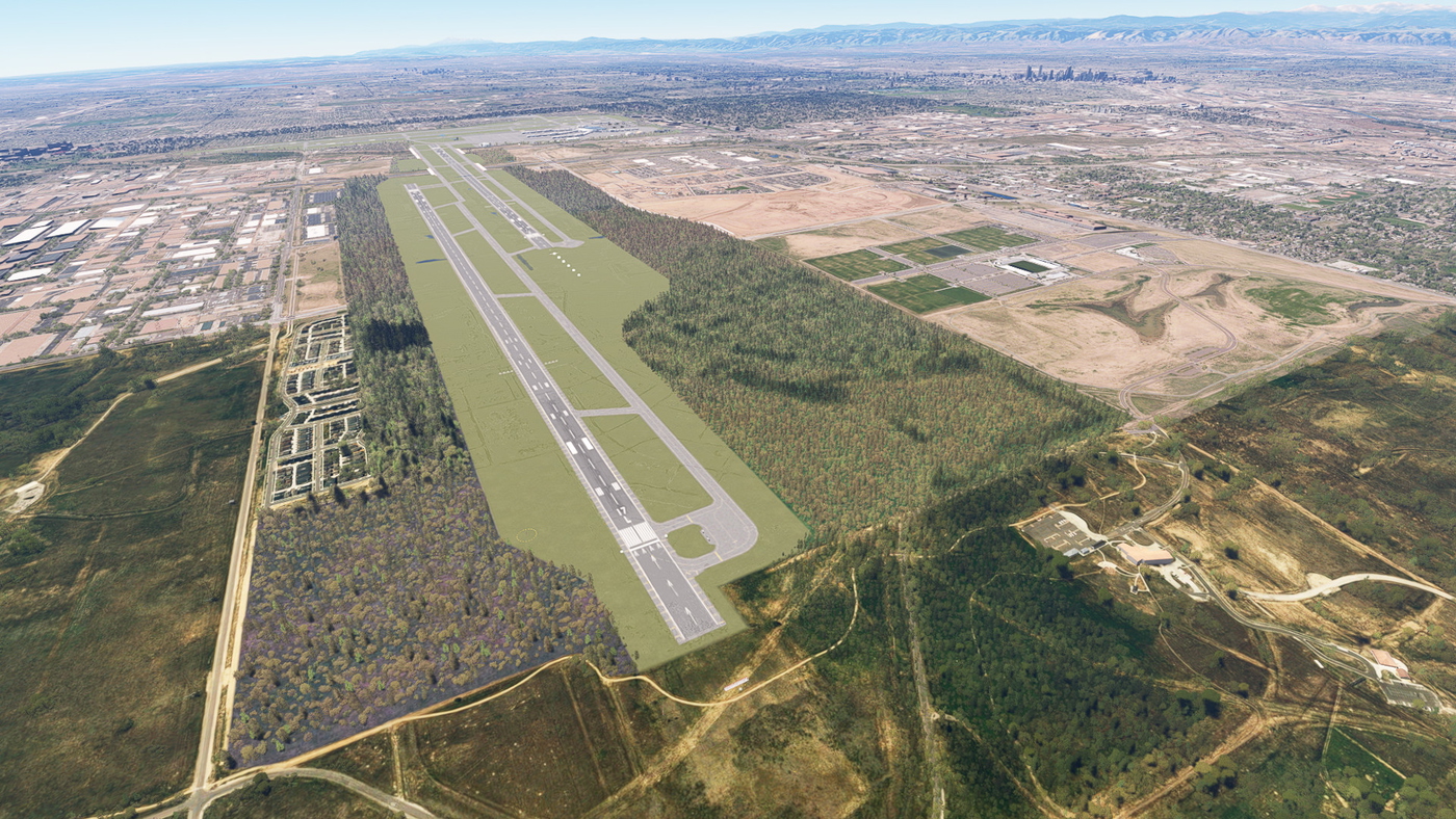 KDES Denver Stapleton Intl Resurrected for Microsoft Flight Simulator ...