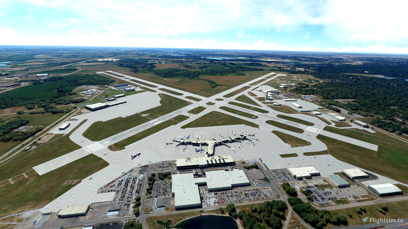 Threads - KDSM Des Moines Intl for Microsoft Flight Simulator | MSFS