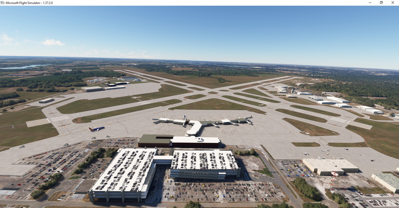 KDSM Des Moines Intl for Microsoft Flight Simulator | MSFS