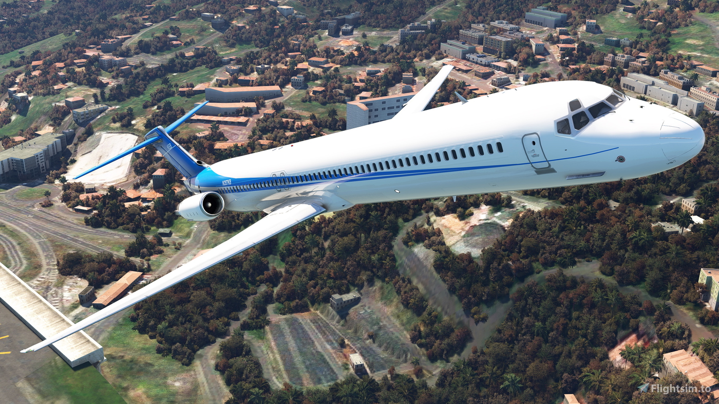 KEB N287KB MD-82 (Based on MD-87) for Microsoft Flight Simulator | MSFS