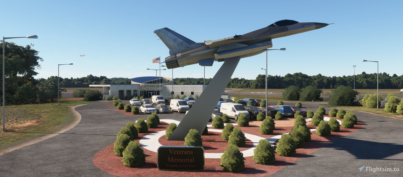 KFFC - Atlanta Regional Airport - Falcon Field for Microsoft Flight ...