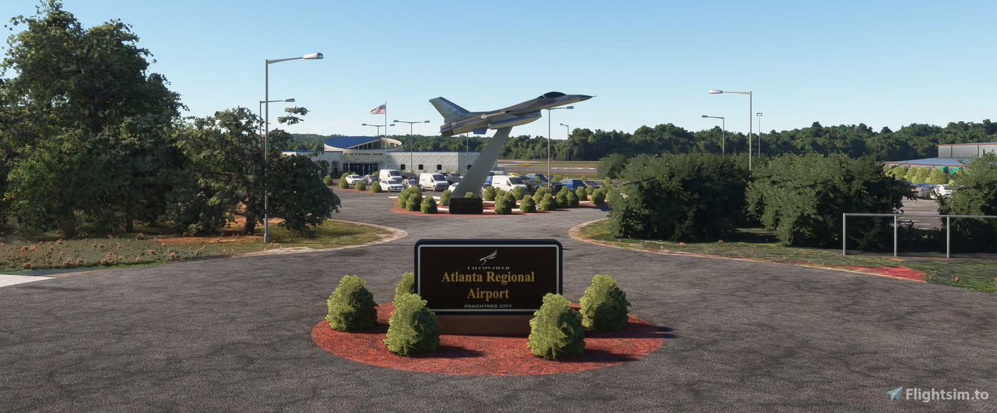 KFFC - Atlanta Regional Airport - Falcon Field for Microsoft Flight ...
