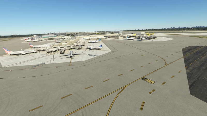 KFLL FSLTL Static Aircraft for Microsoft Flight Simulator | MSFS