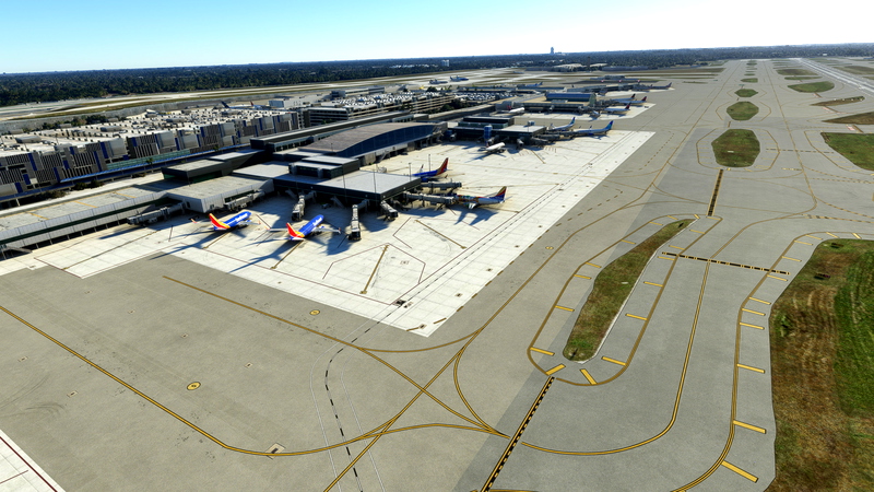 KFLL FSLTL Static Aircraft for Microsoft Flight Simulator | MSFS