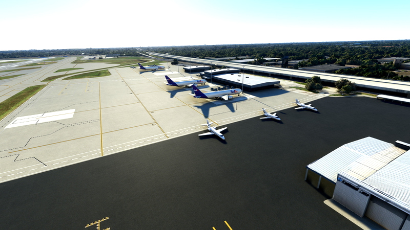 KFLL FSLTL Static Aircraft for Microsoft Flight Simulator | MSFS