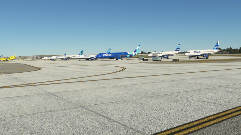 KFLL FSLTL Static Aircraft for Microsoft Flight Simulator | MSFS