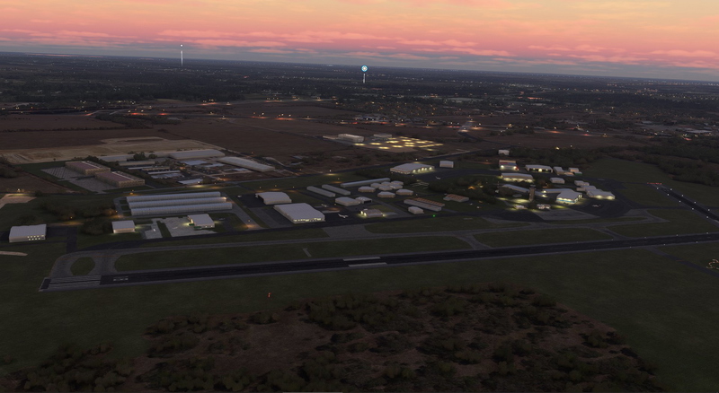 KGTU Georgetown Executive Airport for Microsoft Flight Simulator | MSFS