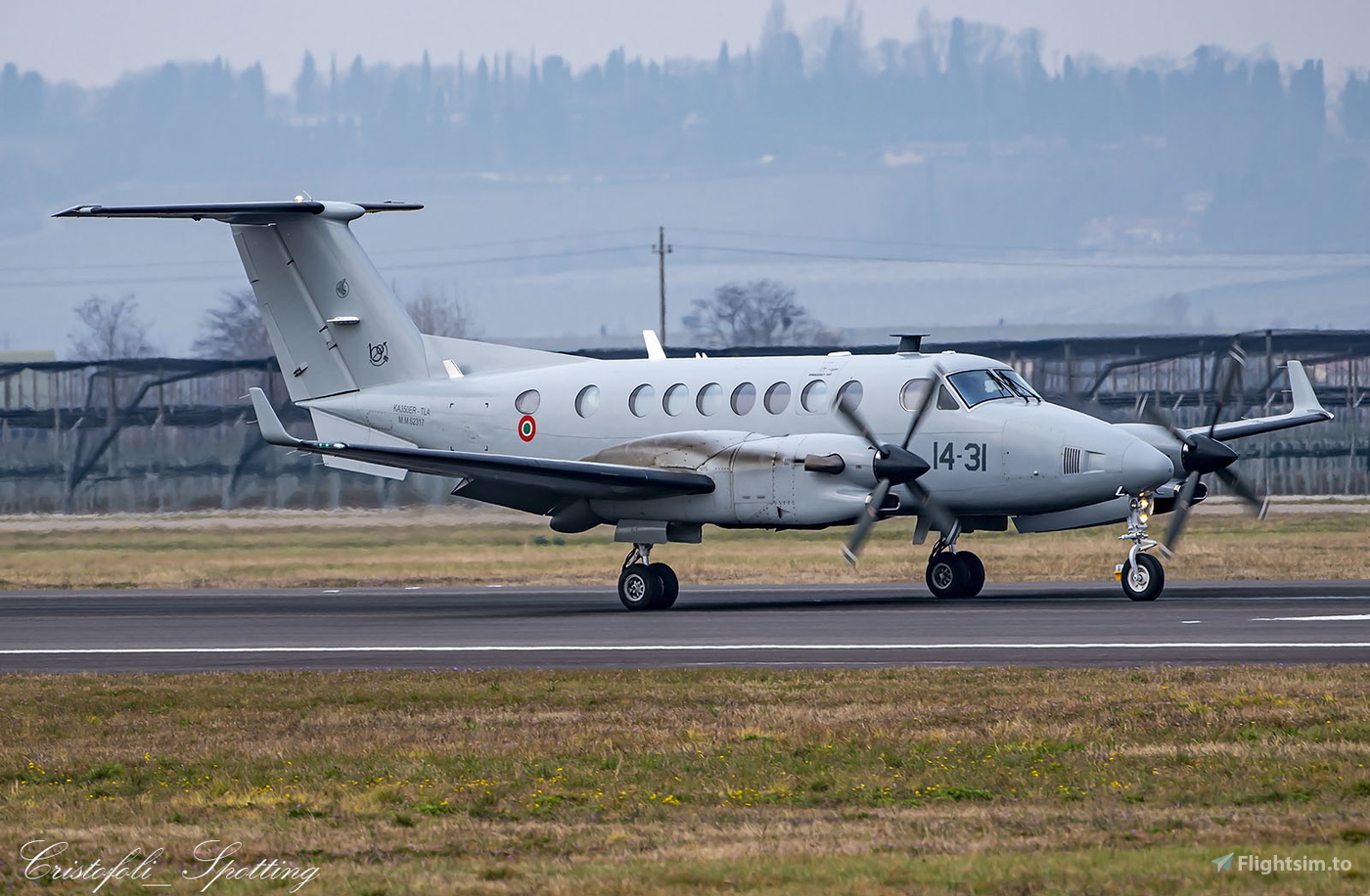 King Air 350ER ITAF MM62317 for Microsoft Flight Simulator | MSFS