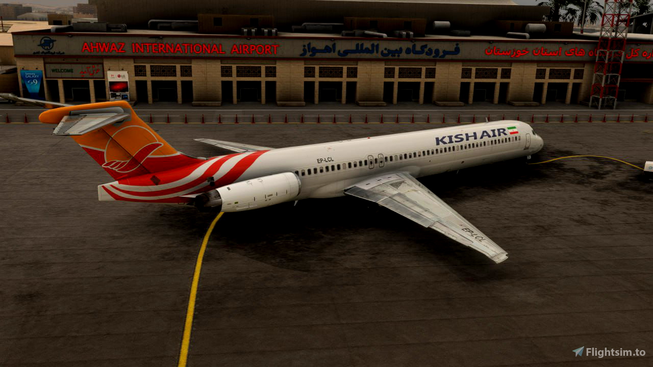 Kish Air MD82 EP-LCL for Microsoft Flight Simulator | MSFS