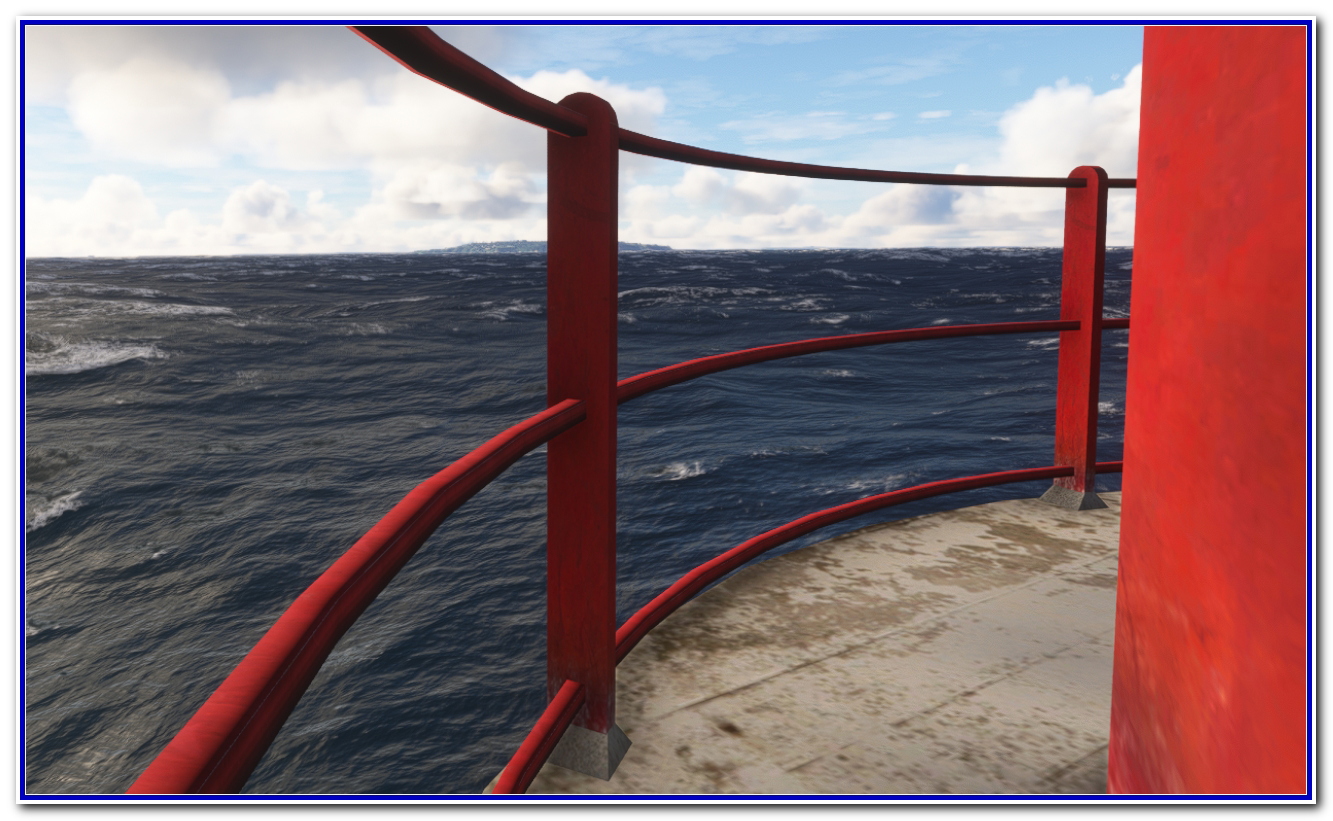Kish Bank Lighthouse (Helipad) for Microsoft Flight Simulator | MSFS