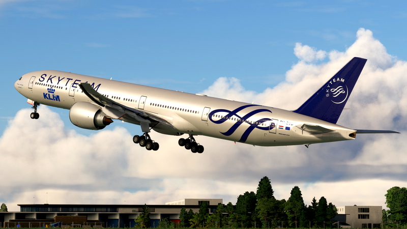 KLM | Pack w/ Cabin | PMDG 777-300ER for Microsoft Flight Simulator | MSFS