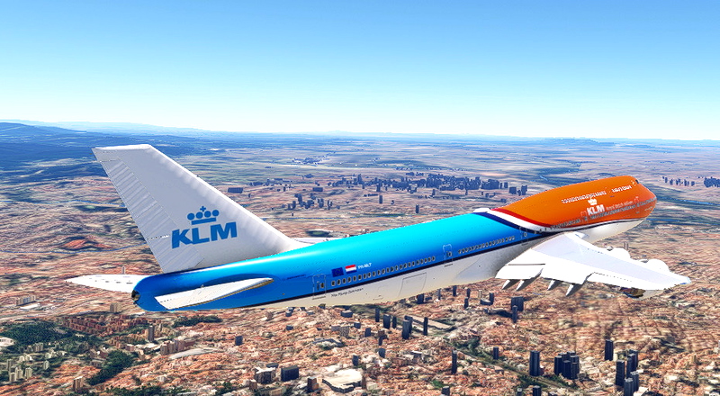 KLM 747-8 NEW LIVERY(Livery mod by Marcioart121BR) voor Microsoft ...