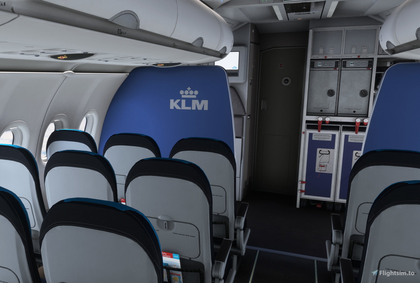 KLM Airbus A320 - PH-AEA - 8K + 4K - w/Cabin - Fenix A320 V2 for Microsoft Flight Simulator | MSFS