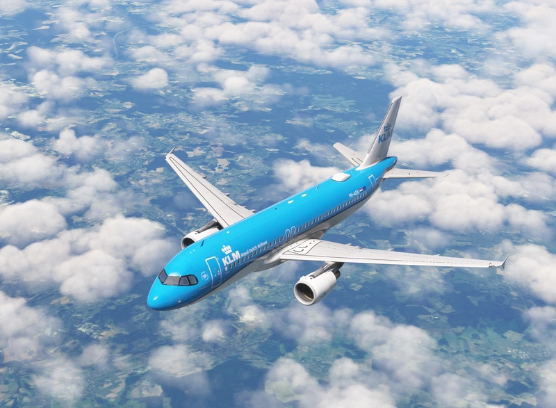 KLM Airbus A320 - PH-AEA - 8K + 4K - w/Cabin - Fenix A320 V2 for Microsoft Flight Simulator | MSFS