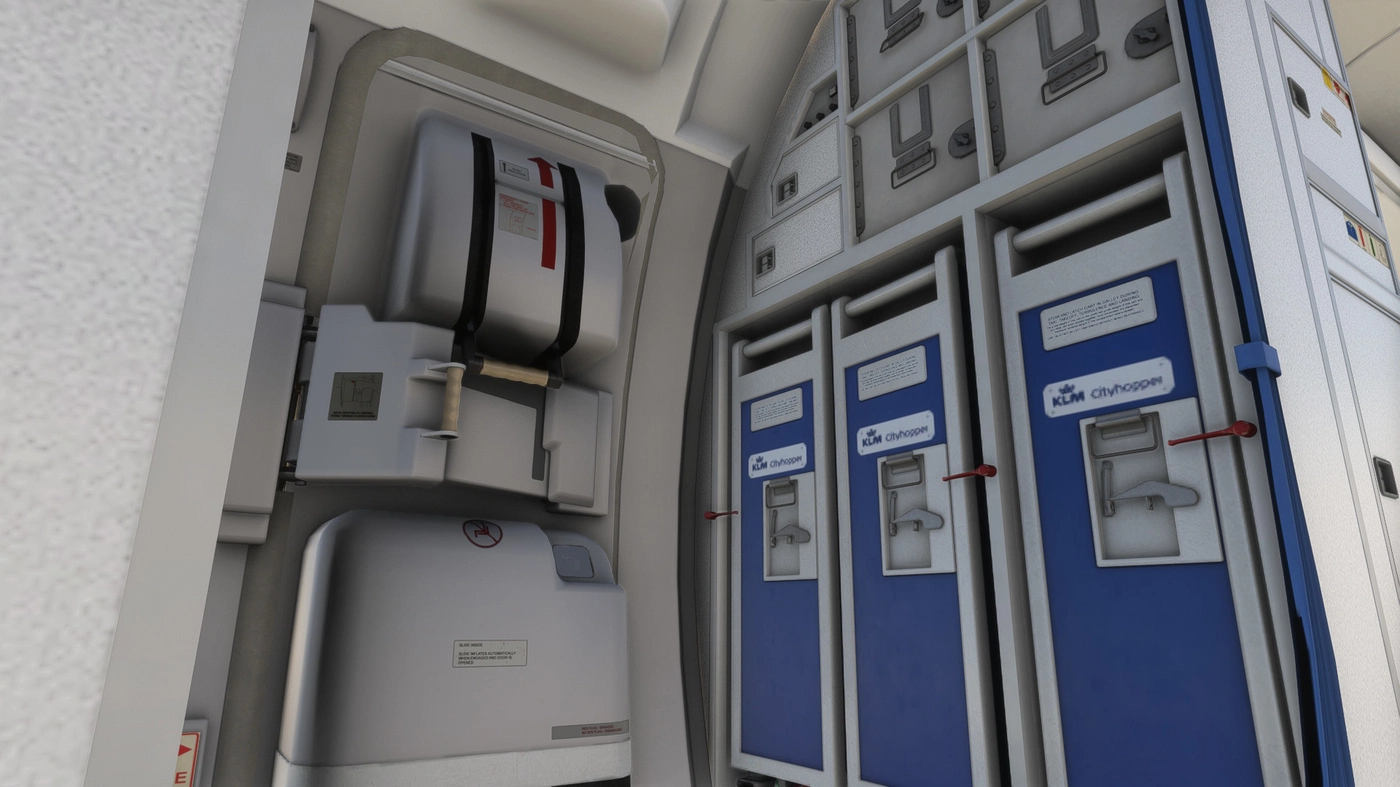 KLM Cityhopper | Pack | FSS E190 | 8K for Microsoft Flight Simulator | MSFS